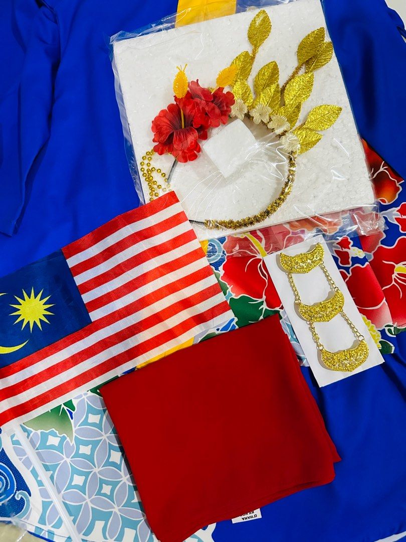 Merdeka Costume | Merdeka Outfit | Accessories Included | 9yo | Twins ...