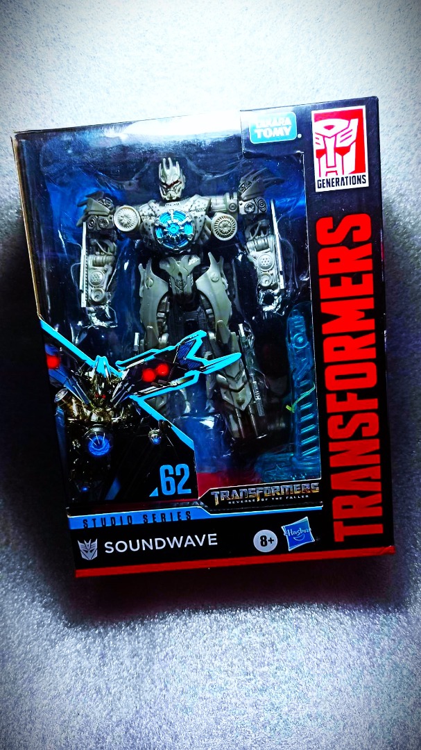MISB SS62 SOUNDWAVE SATELLITE Deluxe Class Hasbro Decepticon ...