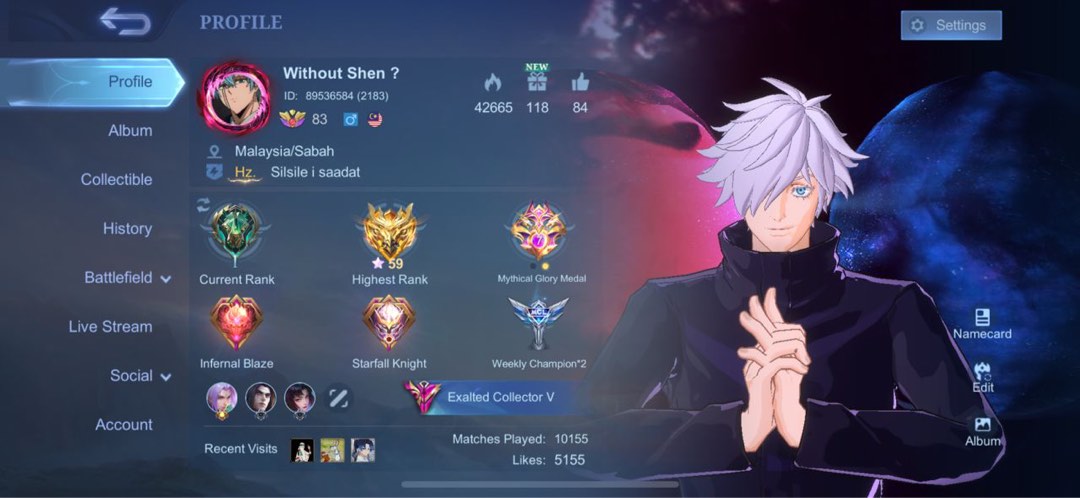 MLBB ACCOUNT, Video Gaming, Gaming Accessories, Game Gift Cards ...