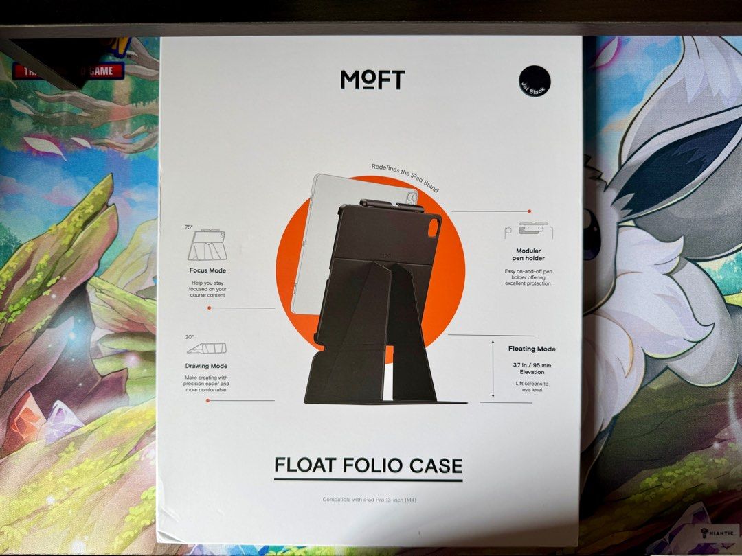 Moft Float Folio Case for iPad Pro 13-inch (M4) - Jet Black, Mobile Phones & Gadgets, Mobile ...