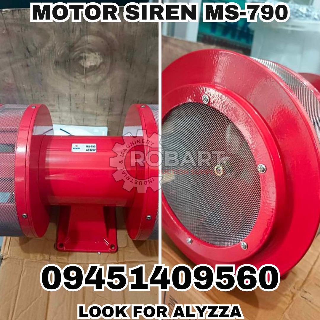 MOTOR SIREN MS 790, Commercial & Industrial, Construction Tools ...