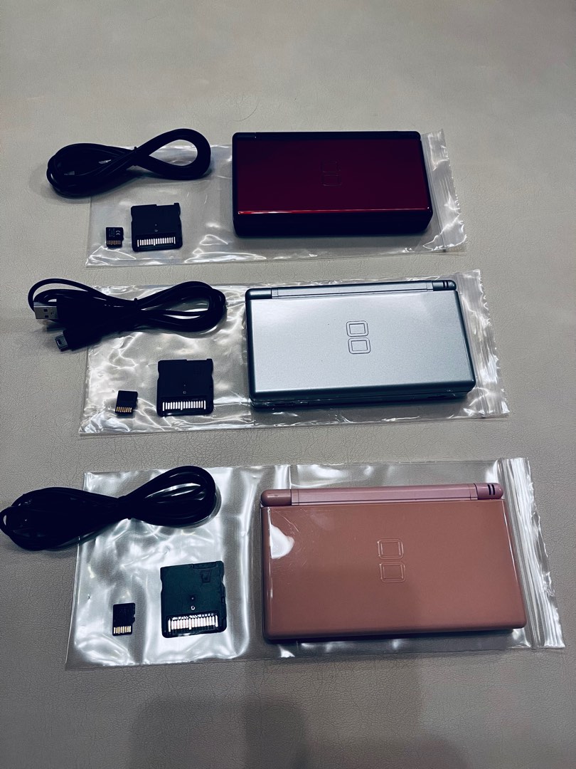 多色 DS NDS NDSL NDSi 2DS 3DS GB Gameboy Game Boy 任天堂 Nintendo + R4卡 充電 ...