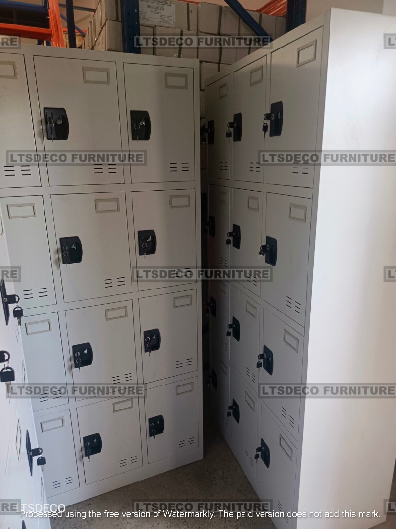 new 12-door steel lockers office partition, Furniture & Home Living ...