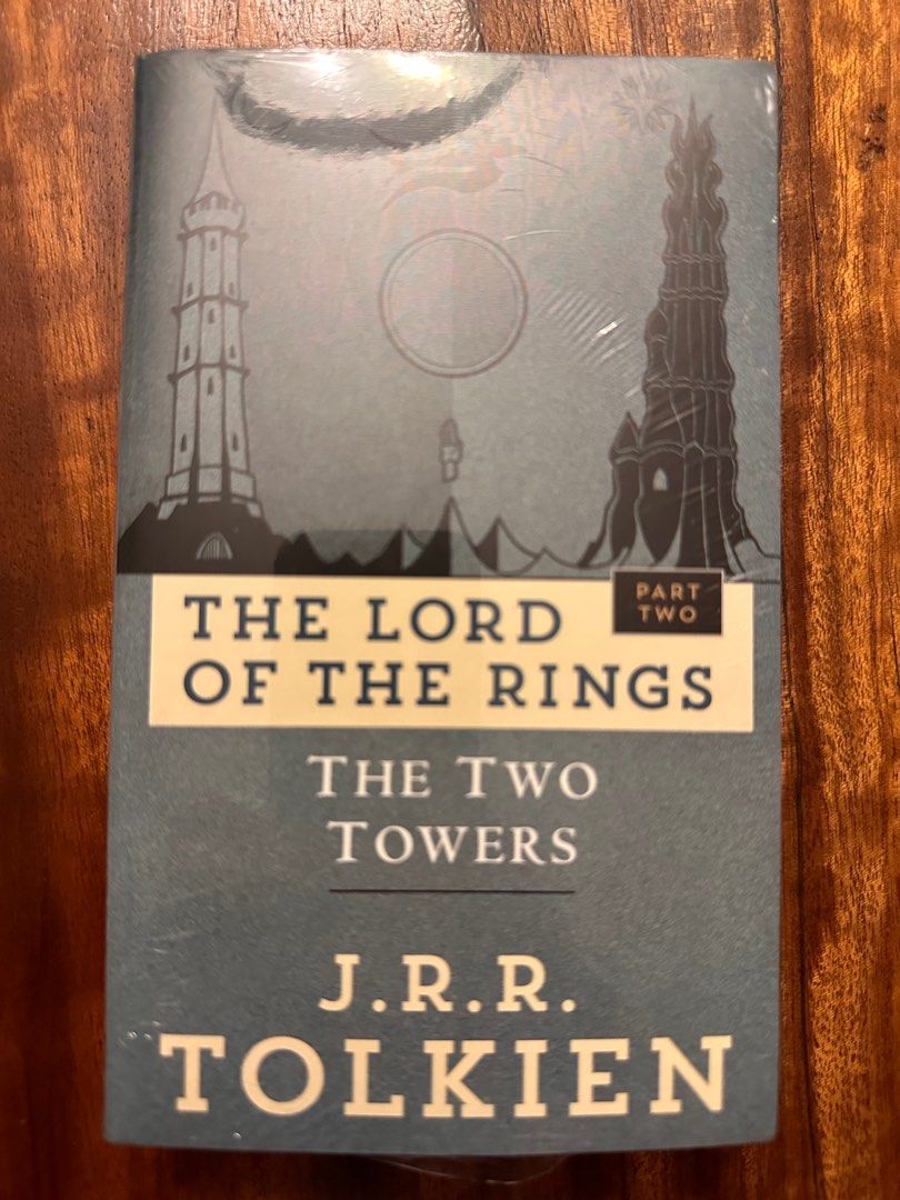NEW Lord of the Rings 2 sealed two towers tolkien trilogy LOTR hobbit ...