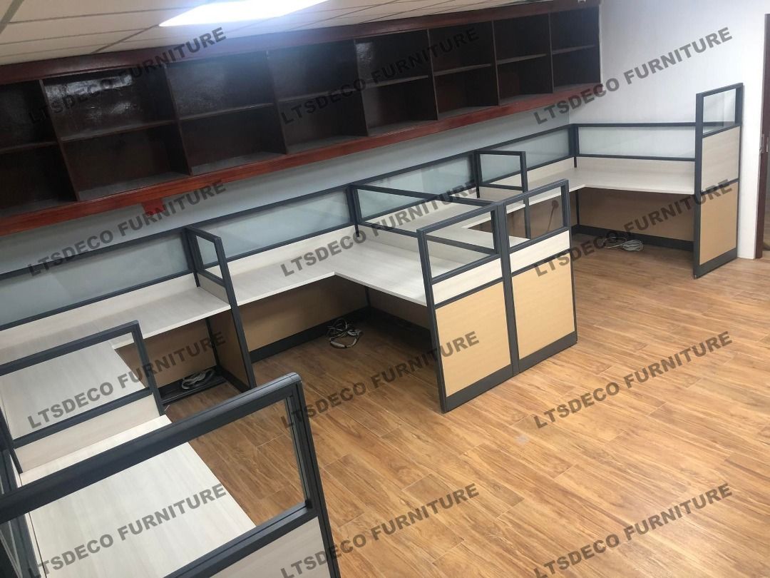 new workstation tables - office partitions, Furniture & Home Living ...