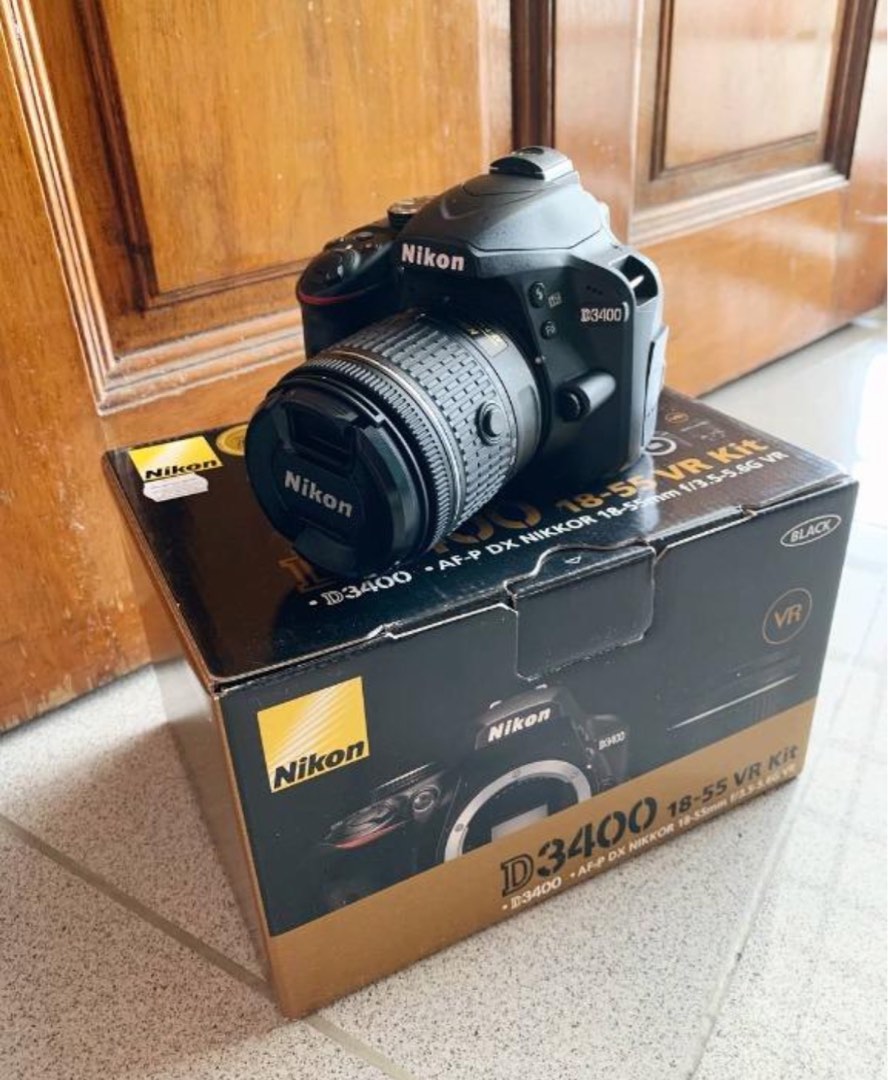 NIKON D3400 DSLR CAMERA, Photography, Cameras on Carousell