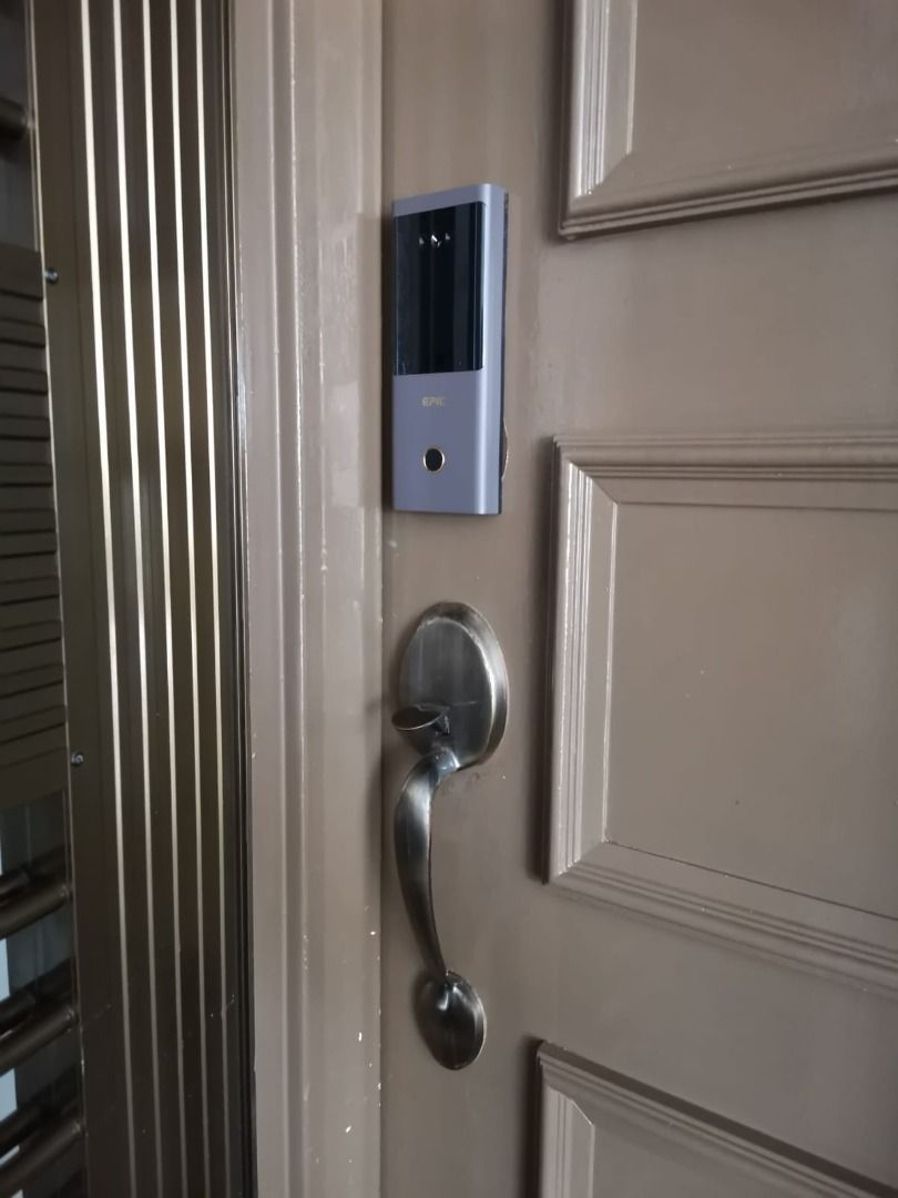 [OFFICIAL STORE] HDB Gate & Door Epic 8G Facial Smartphone Door Digital ...
