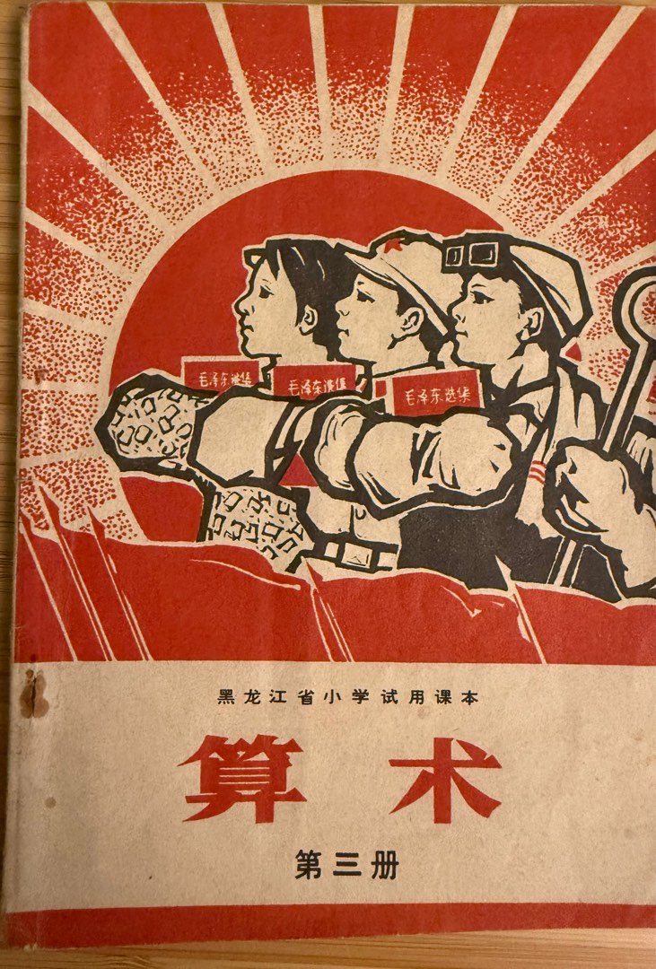 Original 1970 Math Textbook from the cultural revolution, Hobbies ...