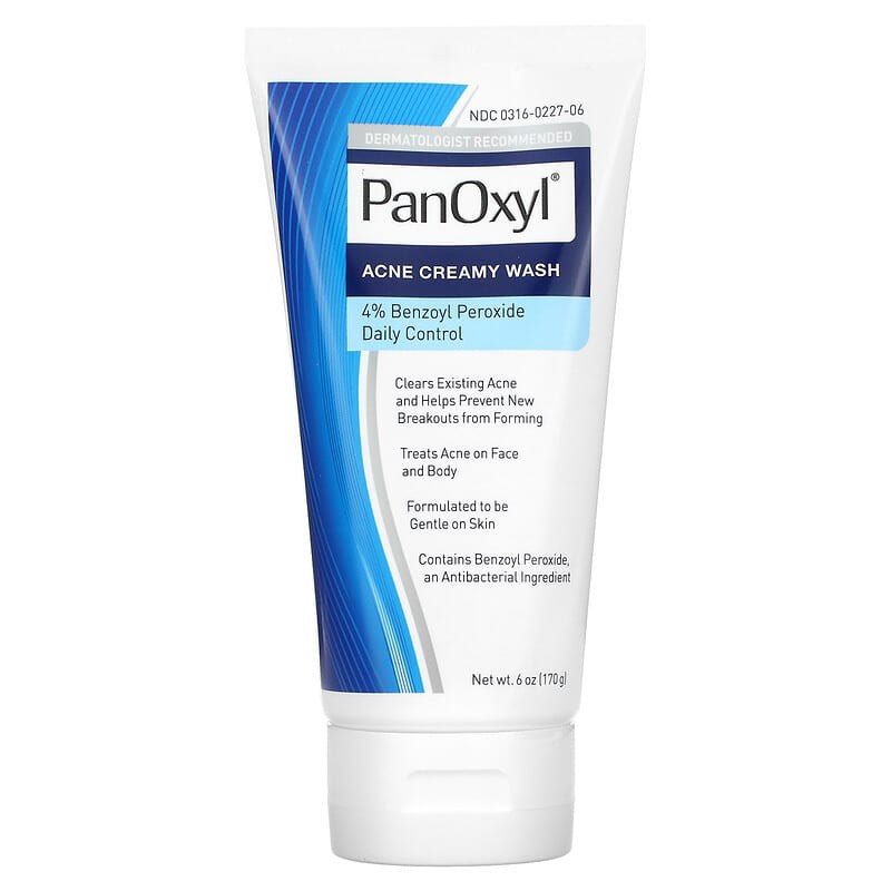 PANOXYL Acne creamy wash benzoyl peroxide 4%, Beauty & Personal Care ...