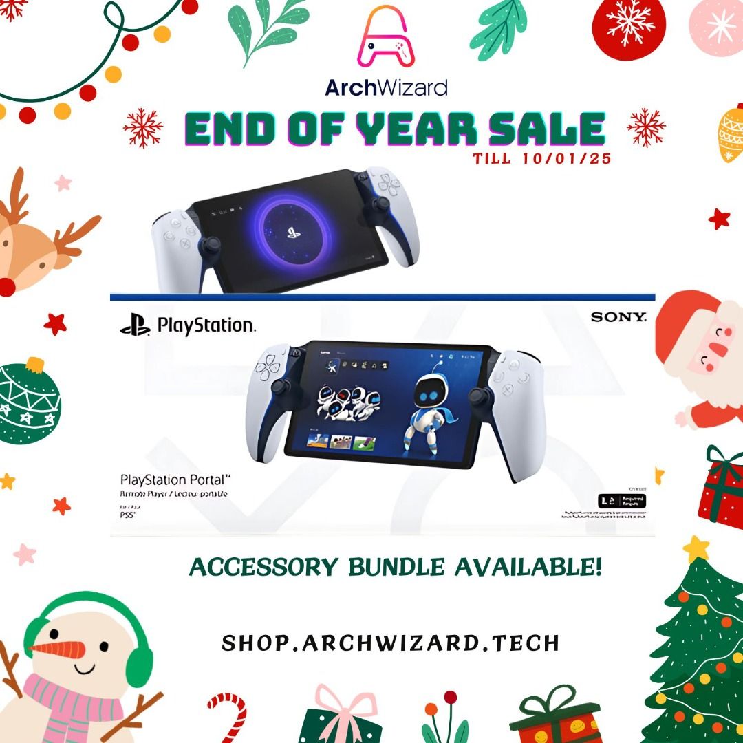 PlayStation Portal ArchWizard End Of Year Holiday Sale - PS Portal Promo - Price Match Cheapest ...