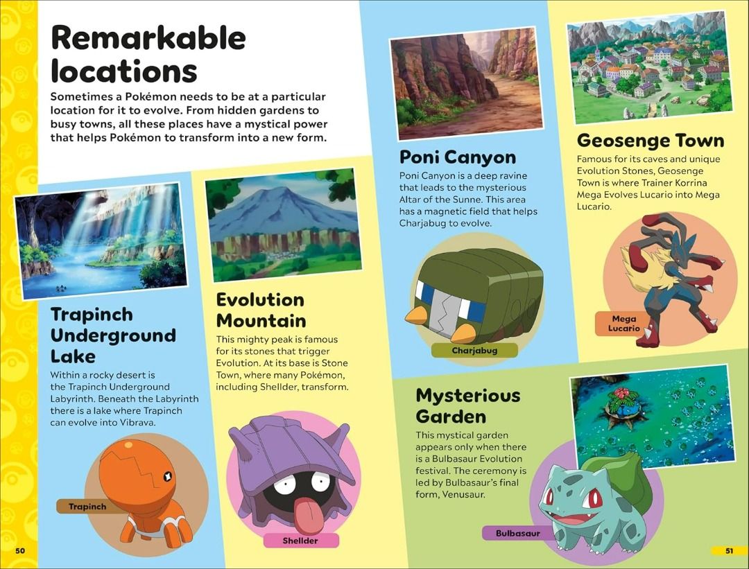 Pokemon Book of Evolutions Hardcover 2024 - the official guide to ...