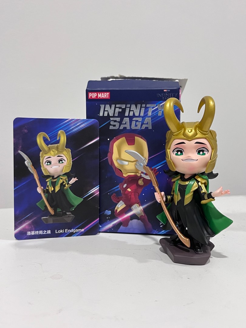 Pop Mart Infinity Saga Marvel (Loki Endgame) Marvel, Hobbies & Toys ...