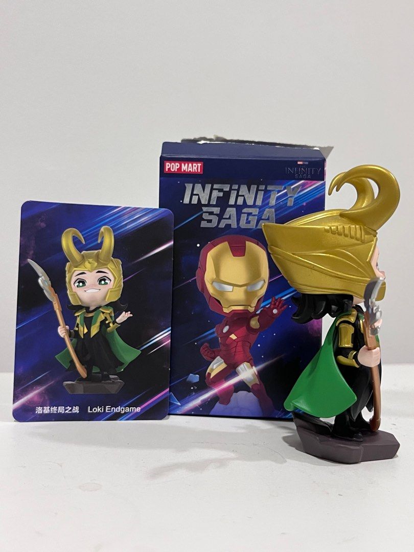 Pop Mart Infinity Saga Marvel (Loki Endgame) Marvel, Hobbies & Toys ...