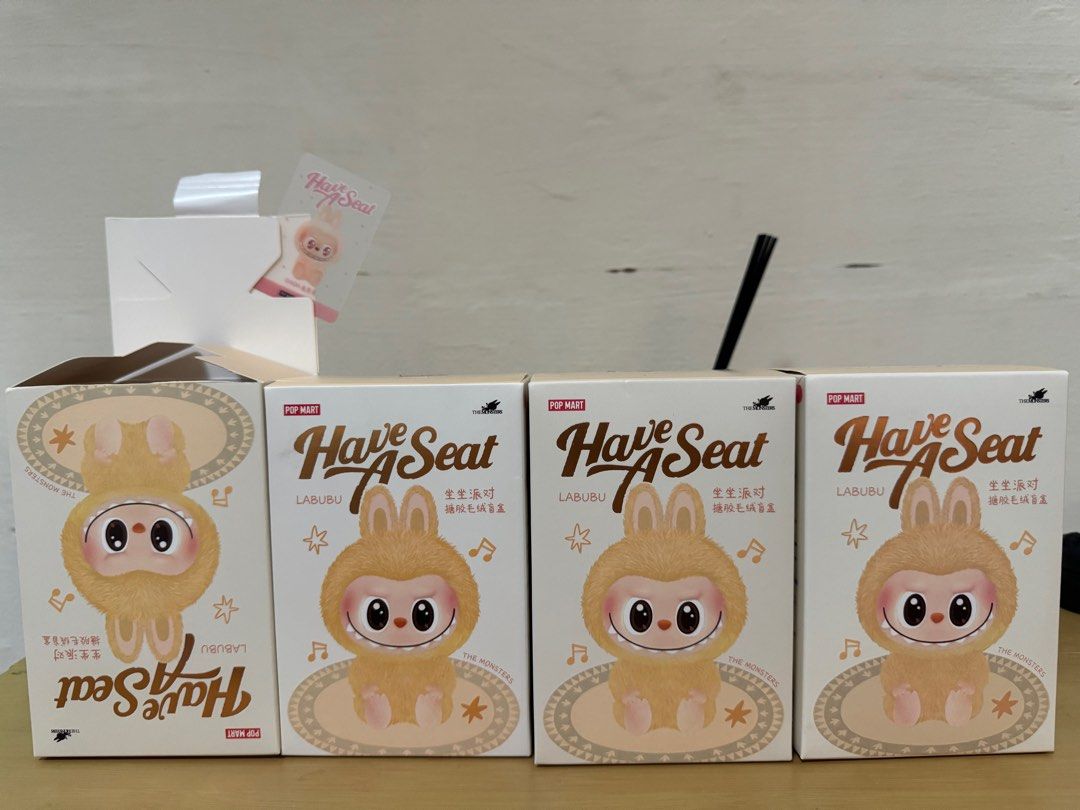 pop mart labubu v2 Blind box Authentic, Hobbies & Toys, Toys & Games on ...