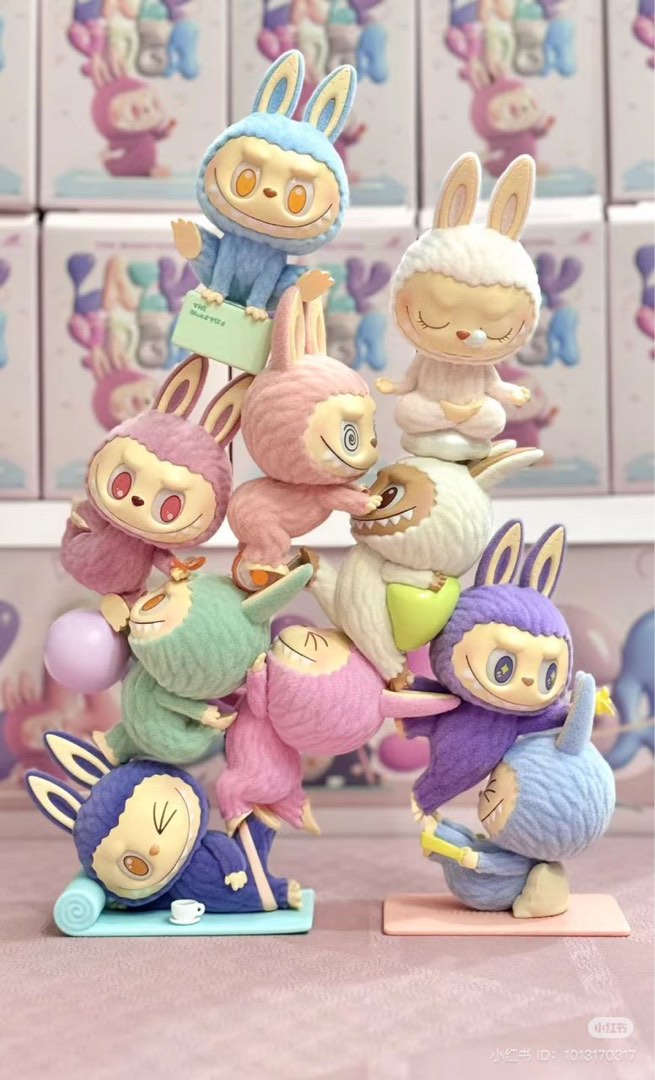 Popmart Labubu Yoga Series, Hobbies & Toys, Collectibles & Memorabilia ...