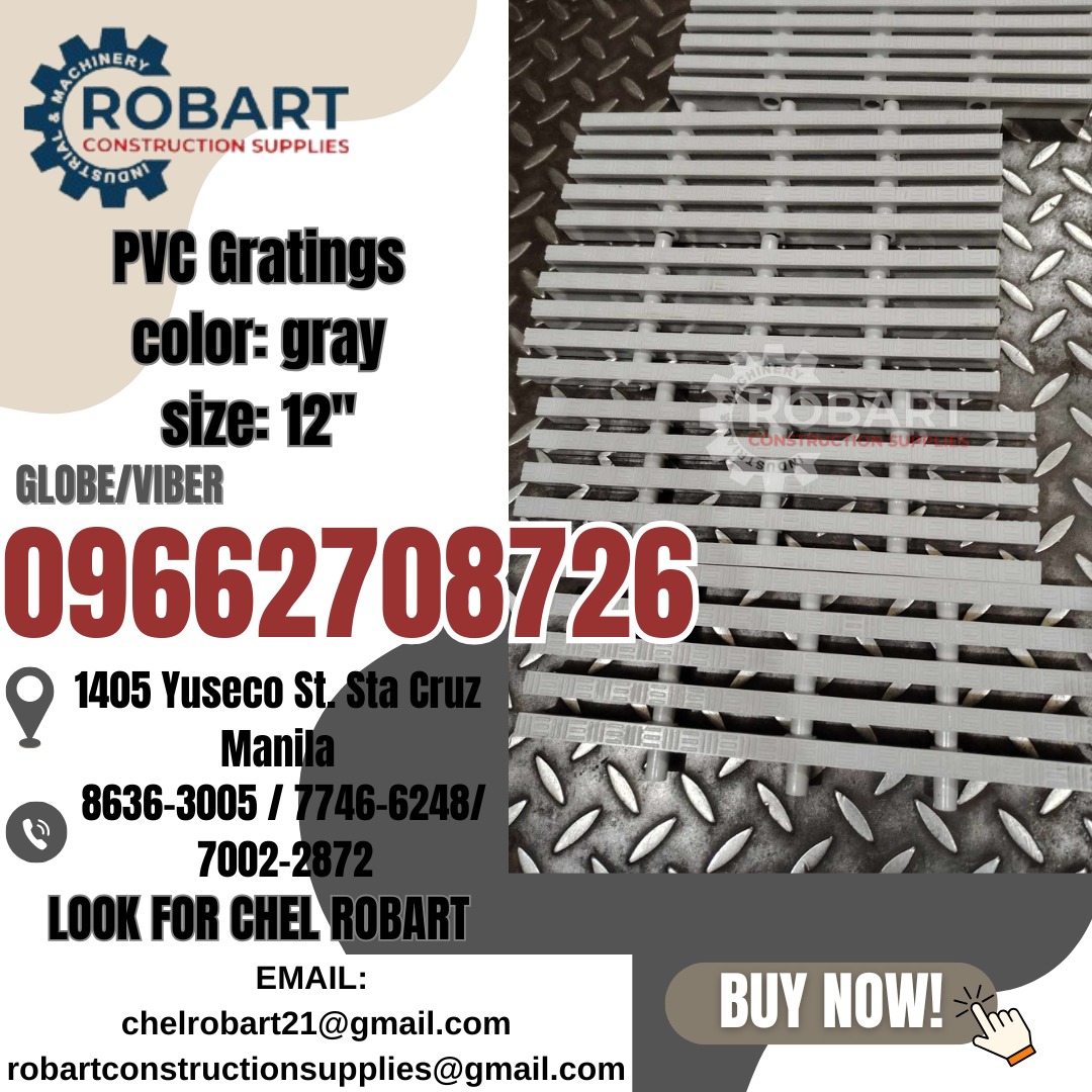 PVC GRATINGS, Commercial & Industrial, Construction & Building ...