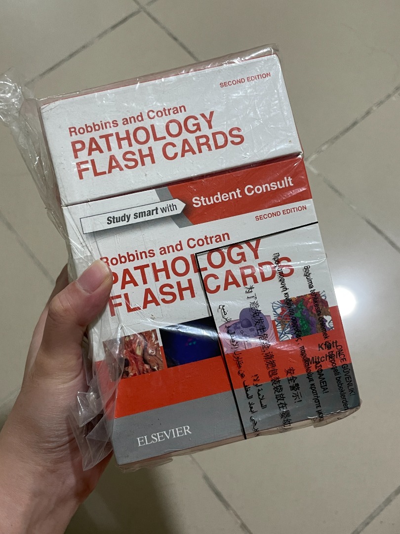 Robbins and Cotran Pathology Flash Cards 2ND EDITION, Hobbies & Toys ...