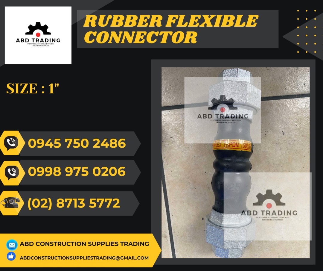 RUBBER FLEXIBLE CONNECTOR, Commercial & Industrial, Construction Tools ...