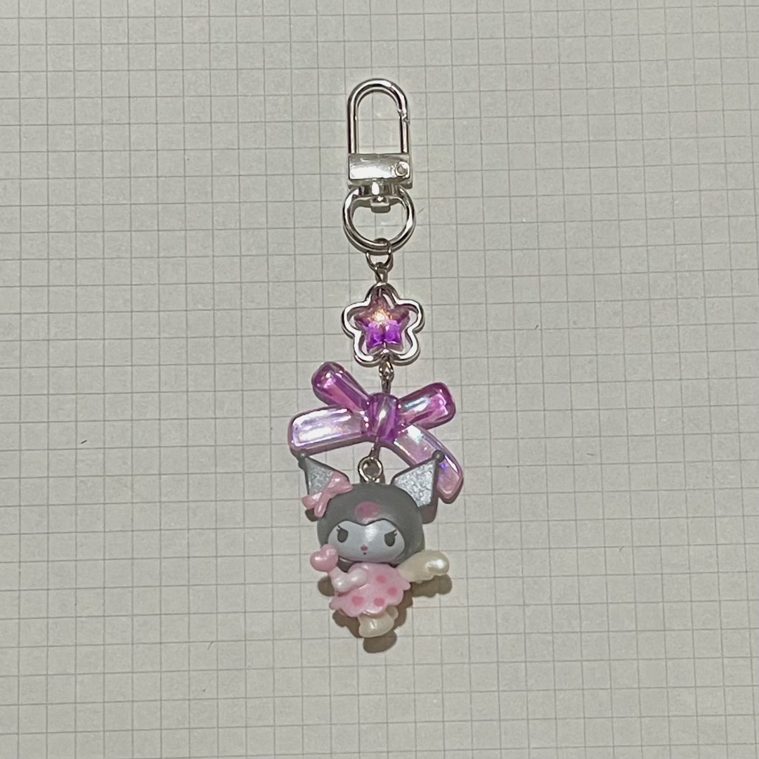 Sanrio Kuromi Keychain | Curated, Women's Fashion, Jewelry & Organizers ...