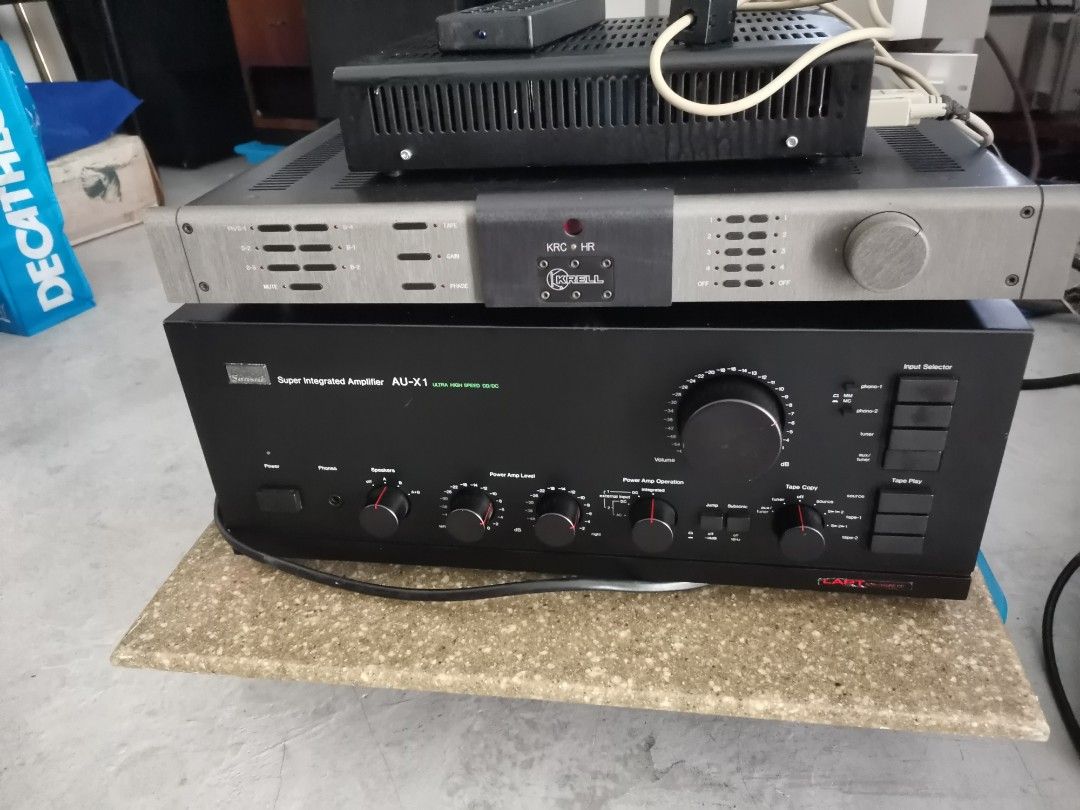 sansui au x1 intergrated amplifier, Audio, Soundbars, Speakers & Amplifiers on Carousell