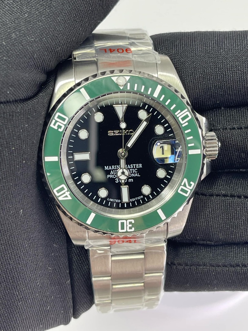 Seiko MOD Marine Master Starbucks, Luxury, Watches on Carousell