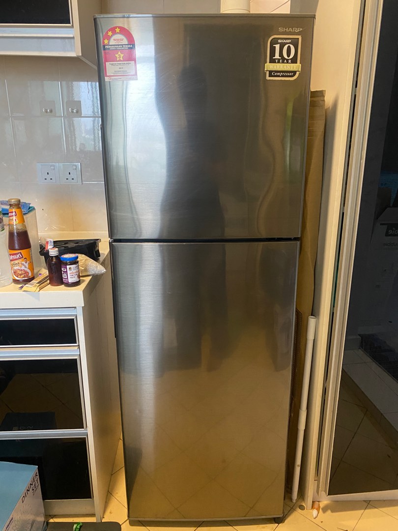 Sharp 280L Fridge, TV & Home Appliances, Kitchen Appliances ...