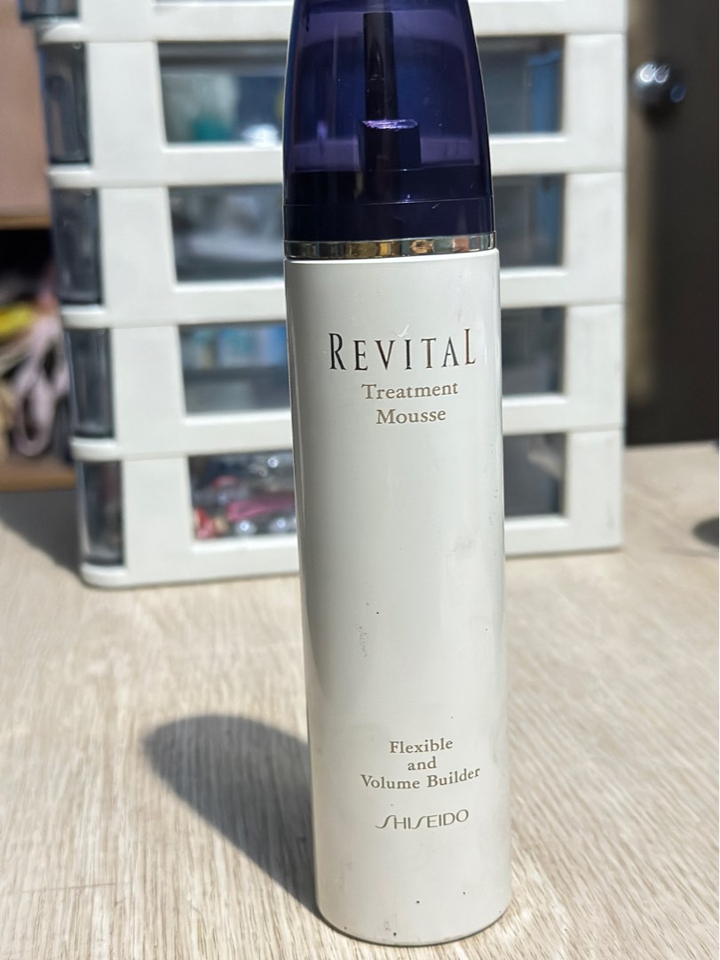 Shiseido Revital Treatment Mousse flexible & Volume builder, Beauty ...