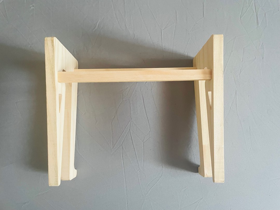 Solid Wood Laptop Stand, Furniture & Home Living, Office Furniture ...