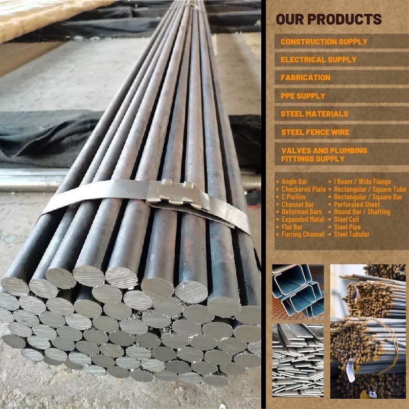 Steel Shafting / Round Shafting / Carbon Rod / MS Plate, Commercial ...