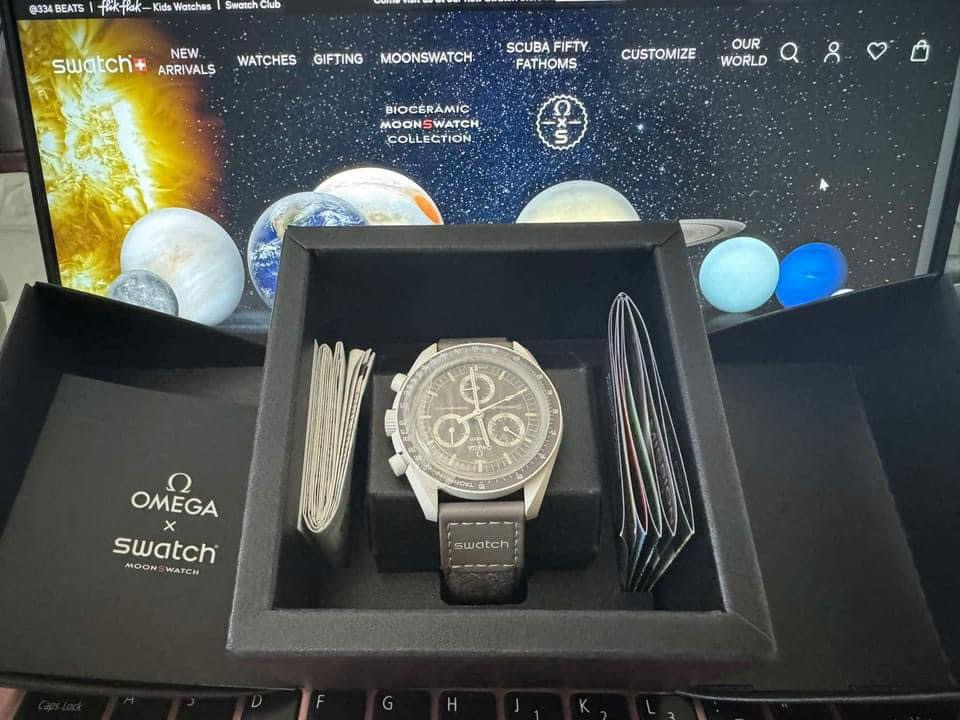 Swatch Bioceramic MoonSwatch Collection: MISSION ON EARTH - DESERT ...