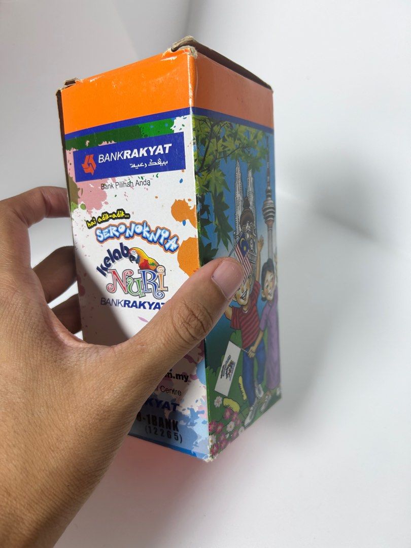 Tabung Nos Vintage Rare Kelab Nuri Bank Rakyat Untuk Dimaharkan (Nego ...