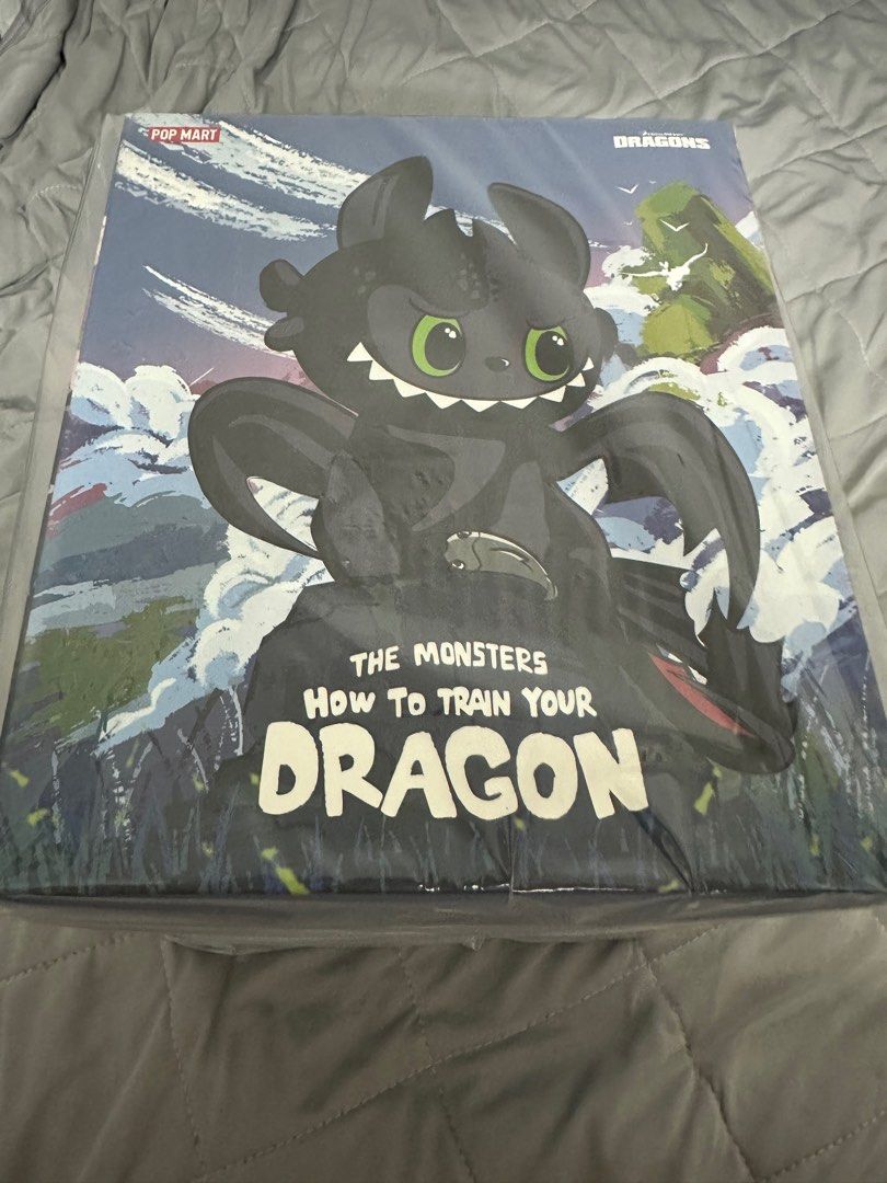 Labubu x The monster how to train your dragon, Hobbies & Toys, Toys ...