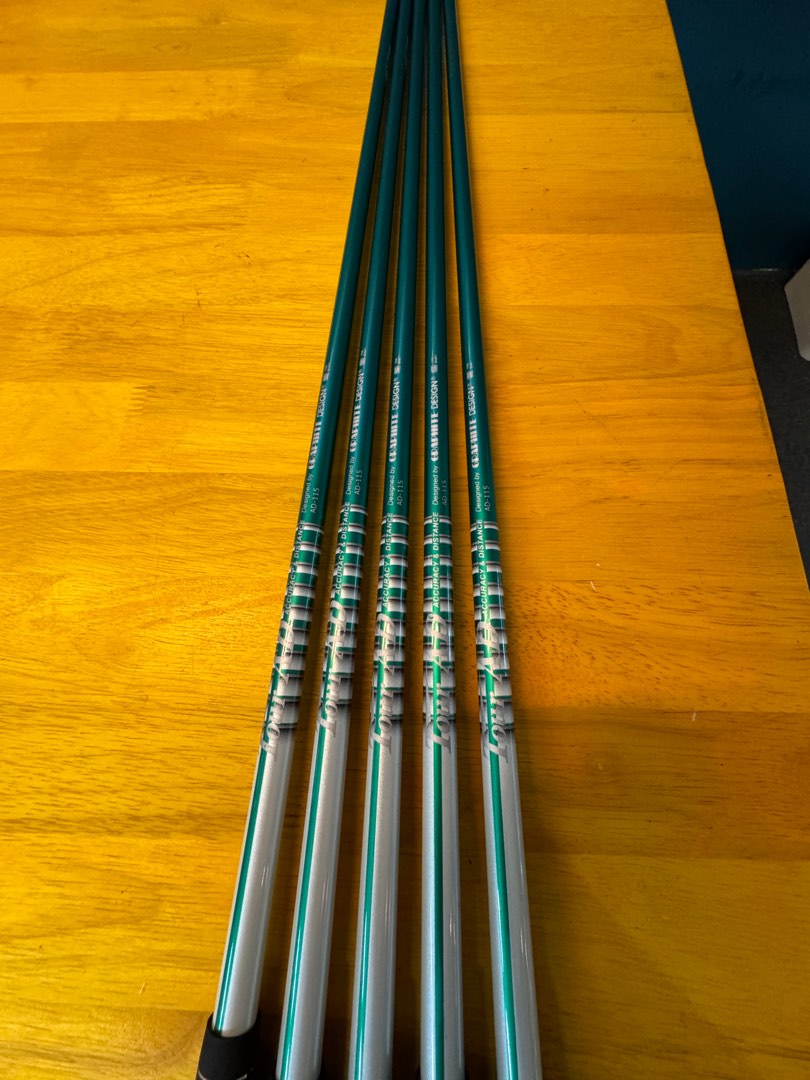 Tour AD Iron Shafts Set(6-P) 115 Flex X!!, Sports Equipment, Sports ...