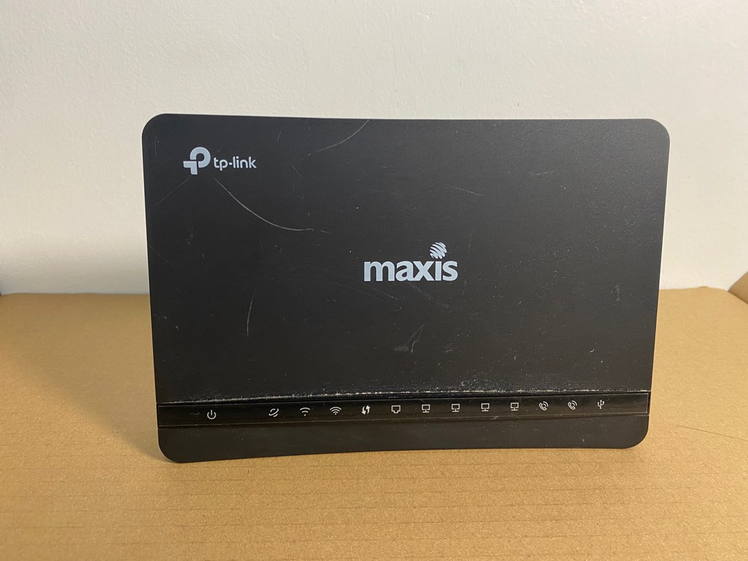 TP Link Router (Maxis), Computers & Tech, Parts & Accessories ...