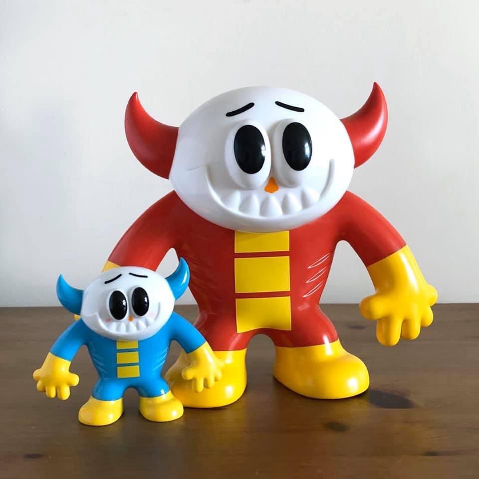 TTF 2019限定Multiman GABU GABU TO-FU Ver. #*A/417 byKAMAKIRI 豆腐親子set, 興趣及 ...