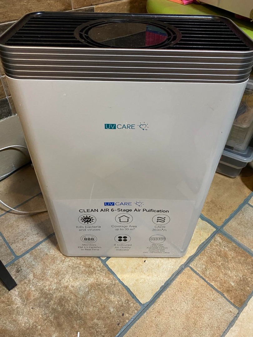 UV Care Purifier 6 stage purifier Model UVC A100, TV & Home Appliances ...
