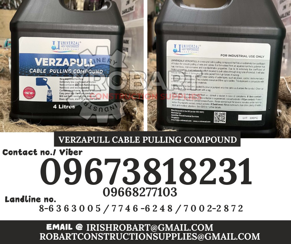 Verzapull Cable Pulling Compound, Commercial & Industrial, Construction ...