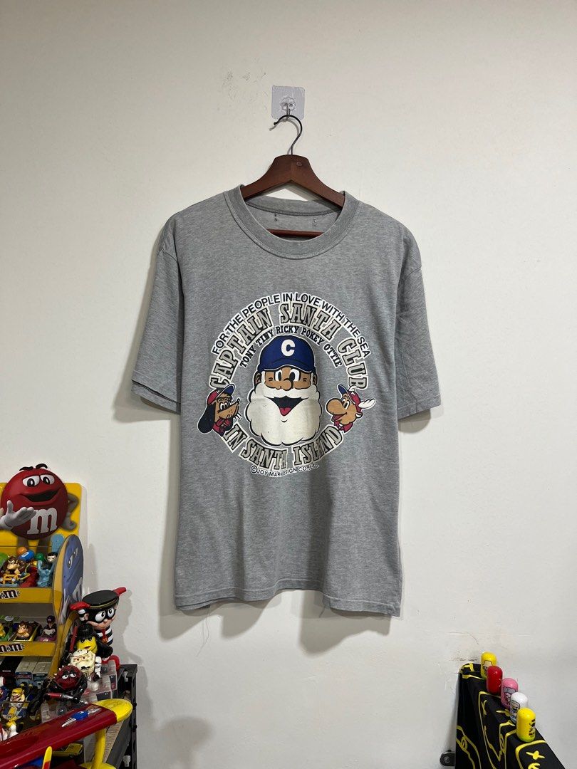 Vintage captain santa, Men's Fashion, Tops & Sets, Tshirts & Polo ...