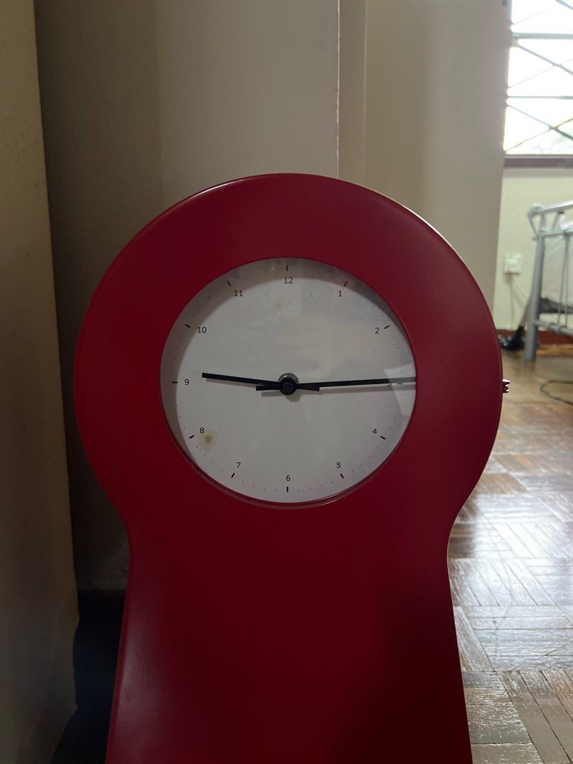 Vintage IKEA 1999 red key lock cabinet wall hanging metal, Furniture ...