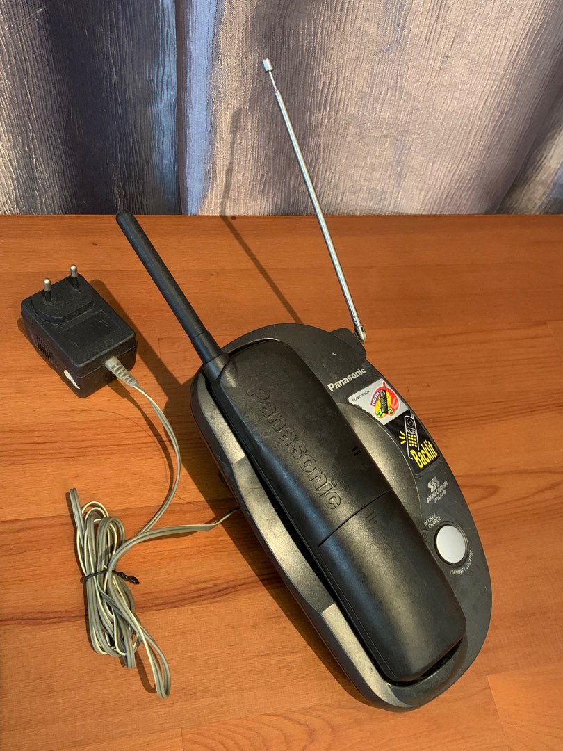 Vintage Panasonic cordless phone telefon lama, Hobbies & Toys ...