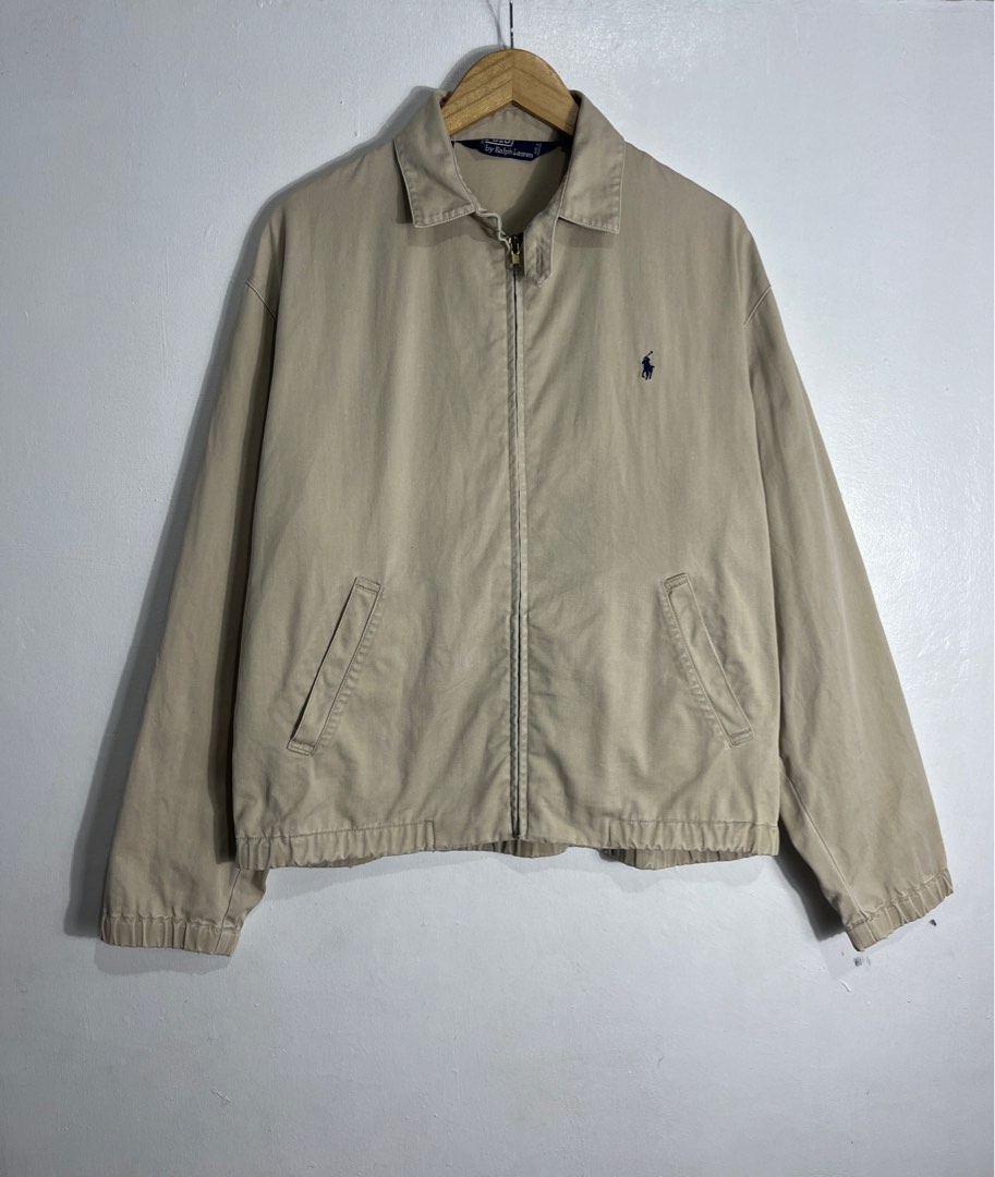 VINTAGE POLO RL HARRINGTON JACKET, Men's Fashion, Coats, Jackets and ...
