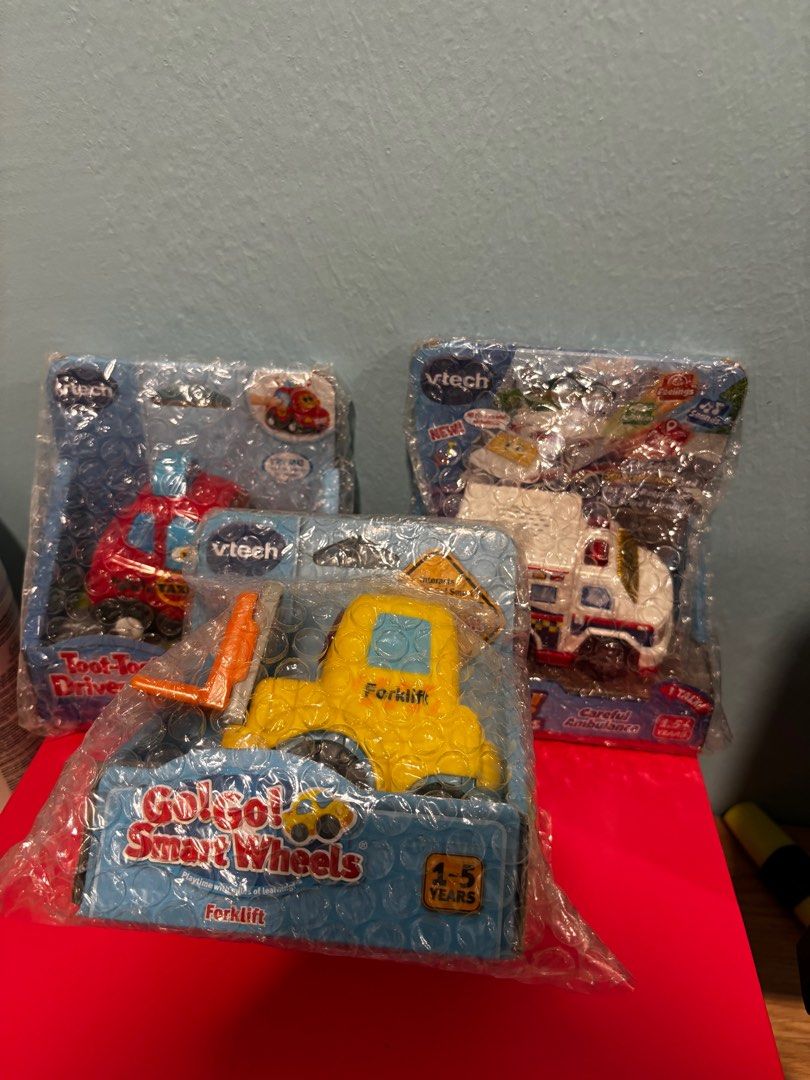 Kids gift VTech Forklift Go Go Smart Wheel Vehicle Toys Construction ...