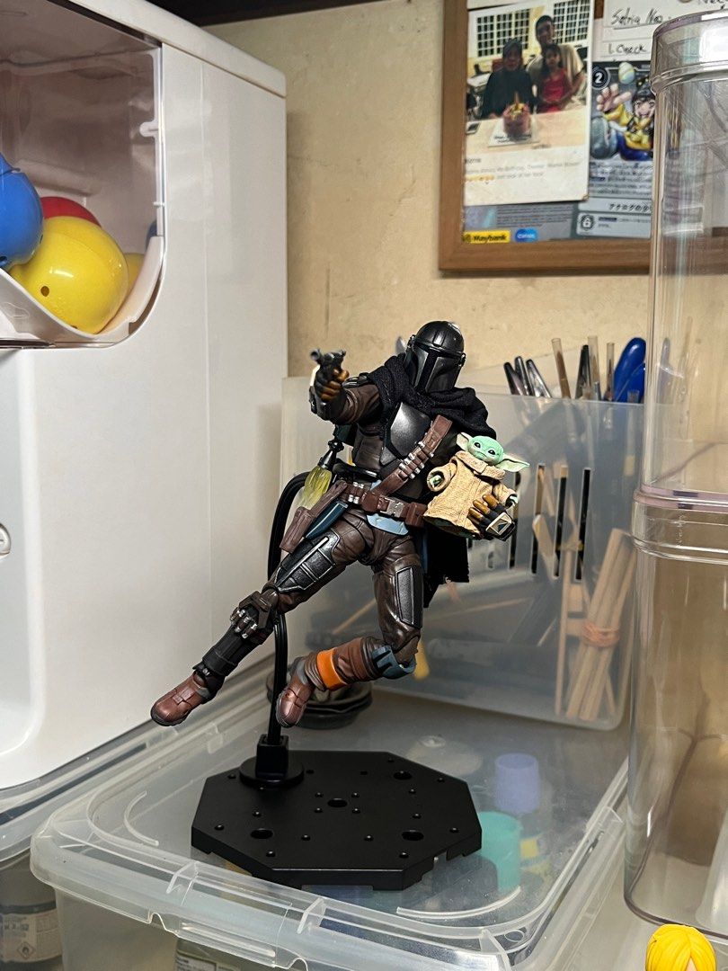 Wired 1/12 figure stand for S.h.figuarts mafex figma shf, Hobbies ...