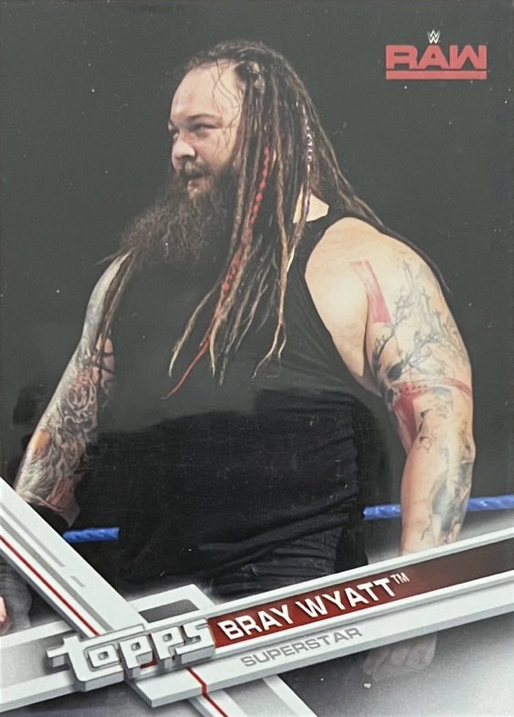 WWE CARDS | Bray Wyatt [The Fiend] | Topps Raw, Hobbies & Toys, Toys ...