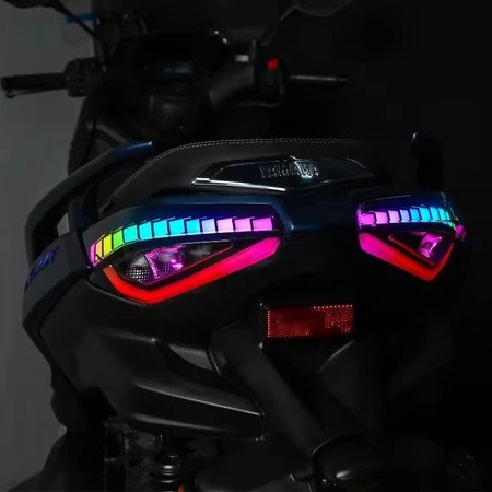 XMAX RGB Rear Tail Light XMAX 300, Motorcycles, Motorcycle Accessories ...