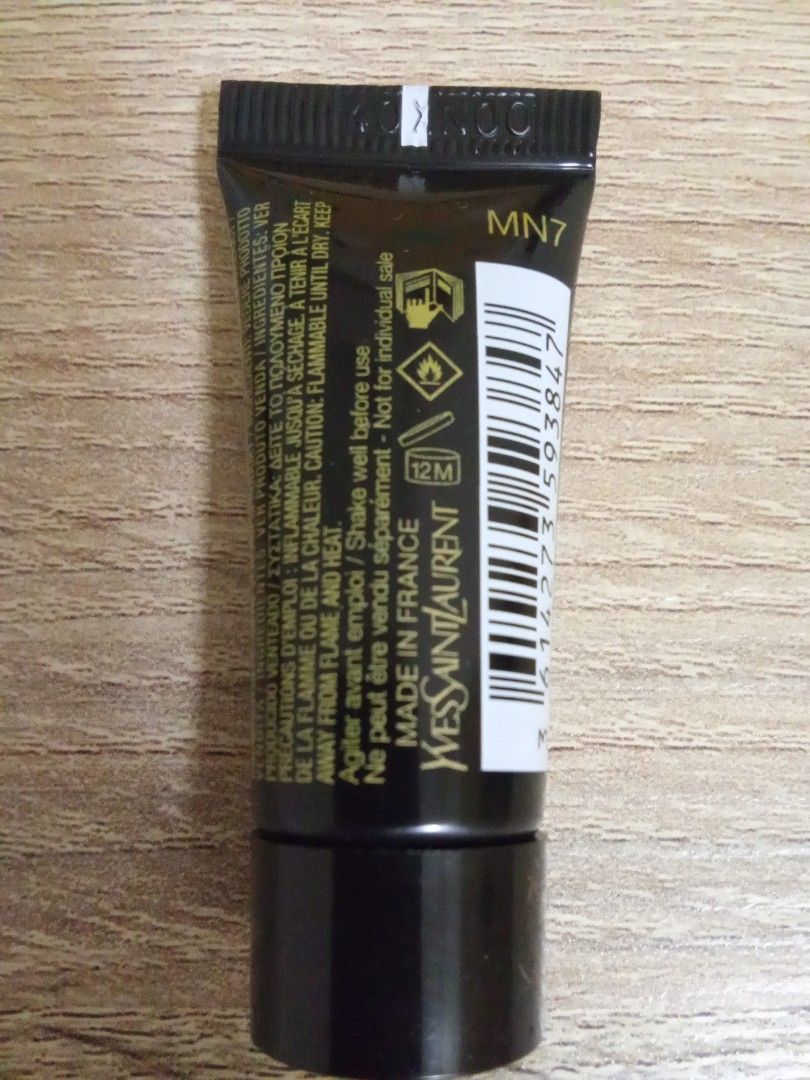 YSL Perfume Vial 1.2ml & YSL All Hours Foundation MN7 5ml , Beauty ...