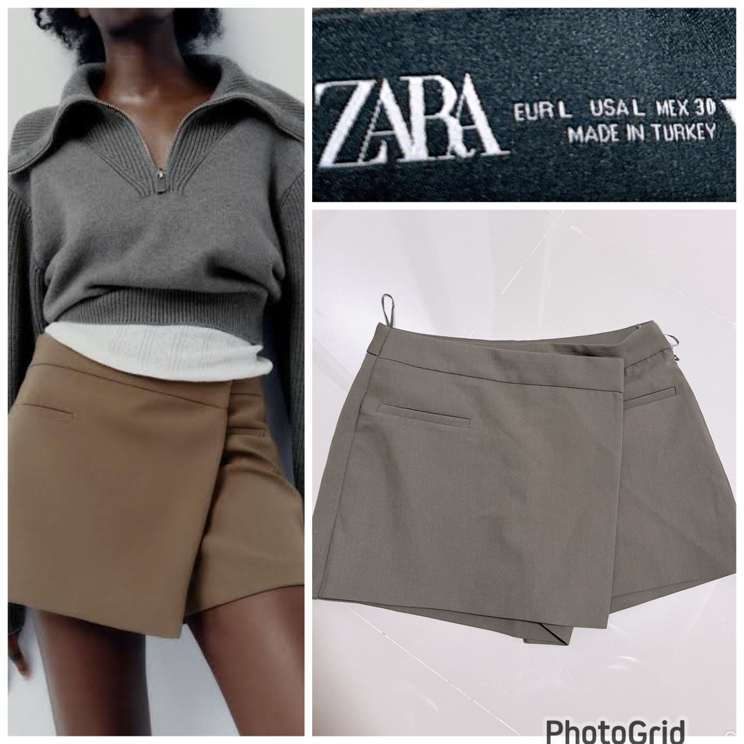 Zara Skorts, Women's Fashion, Bottoms, Shorts on Carousell