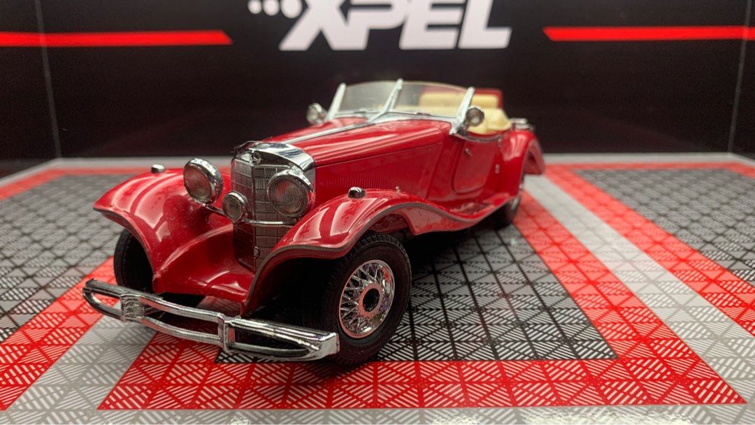 1/24 Franklin Mint 1935 Mercedes Benz 500k Special Roadster made in 1983. 200(nego), Hobbies ...