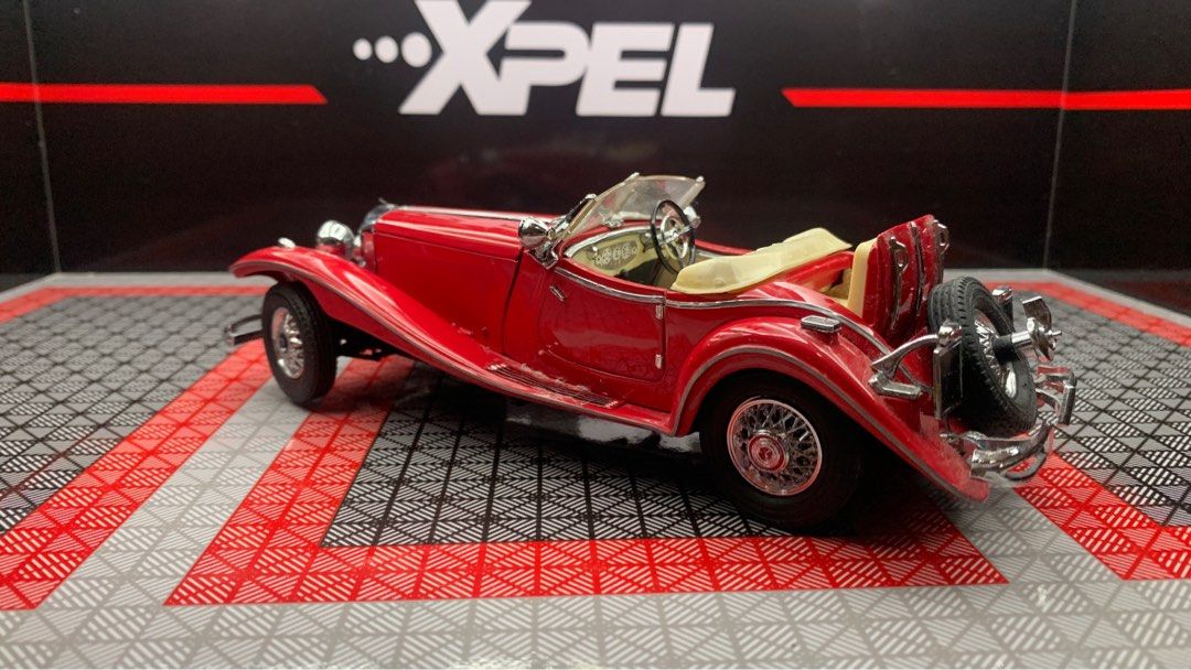 1/24 Franklin Mint 1935 Mercedes Benz 500k Special Roadster made in 1983. 200(nego), Hobbies ...