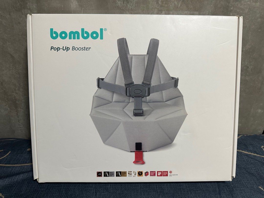 全場最平 極新 Bombol Pop-Up™ 隨變 嬰 幼兒 餐椅 牛仔藍 Pop-Up 可摺疊 方便 外出 chair 出街 食飯 bb 凳 ...
